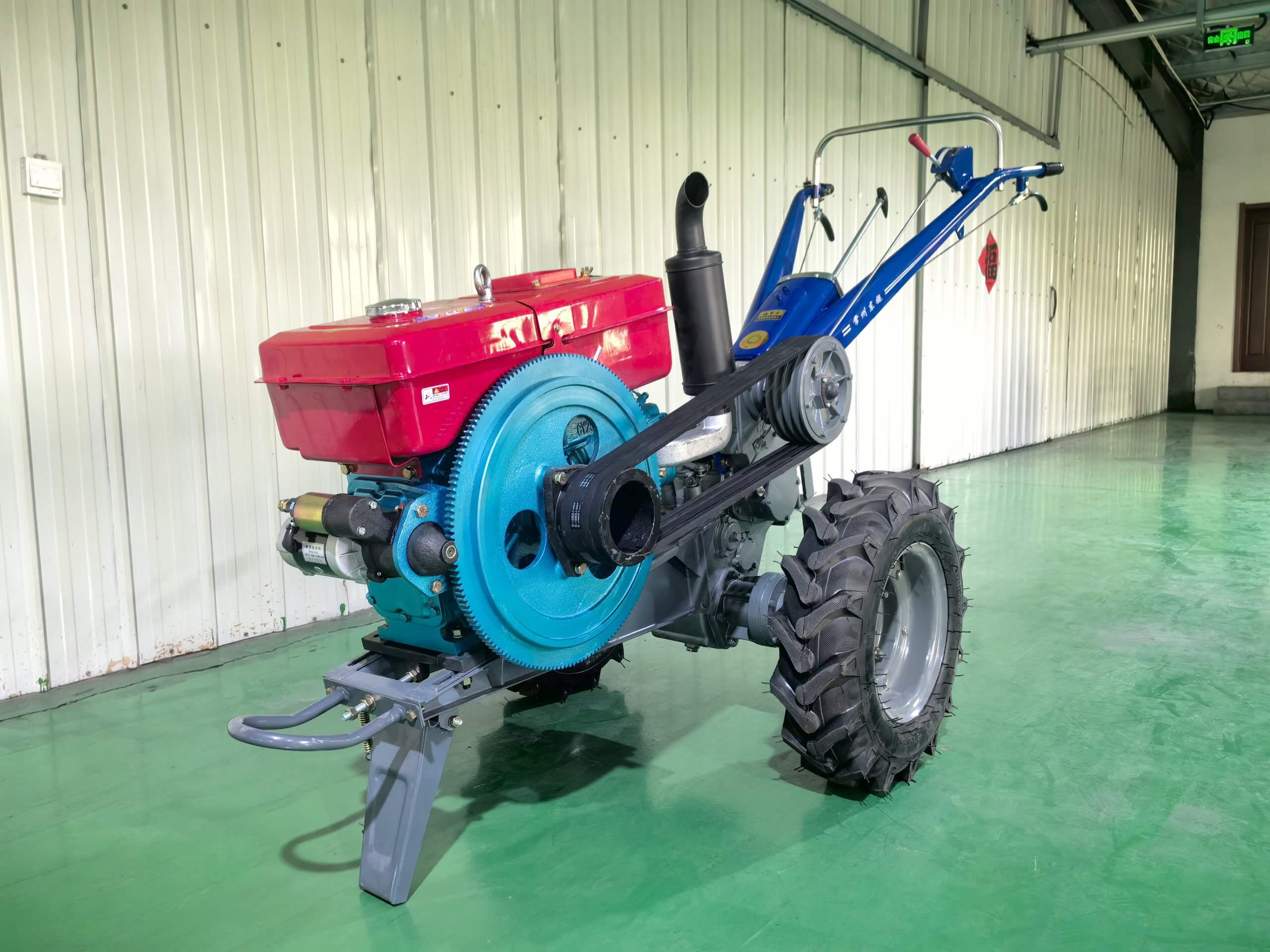 Changmei 28HP walking tractor （CM181 Chassis+ZS1125 Diesel Engine ...